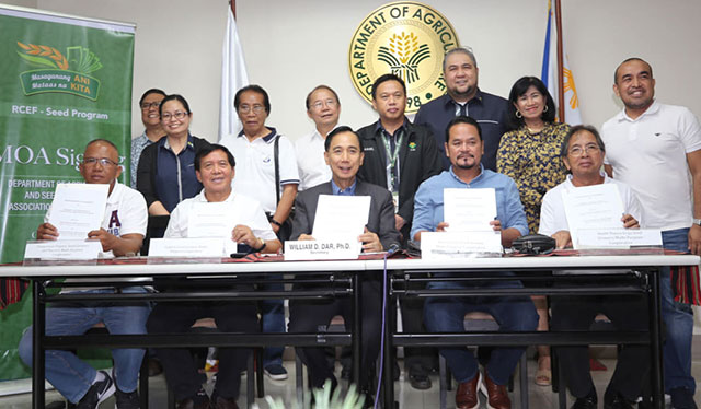 DA forges ties with seed growers coops to rollout distribution of rice ...