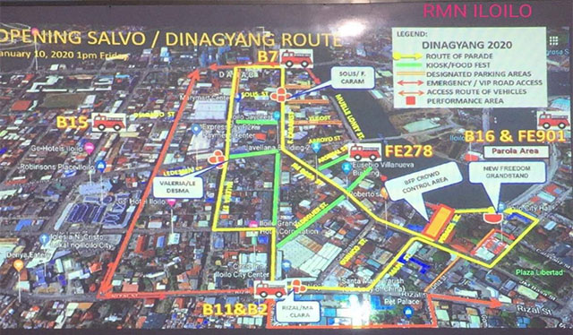 Several Iloilo City streets closed on Jan. 10 for Dinagyang 2020 ... Several Iloilo City streets closed on Jan. 10 for Dinagyang 2020 ...