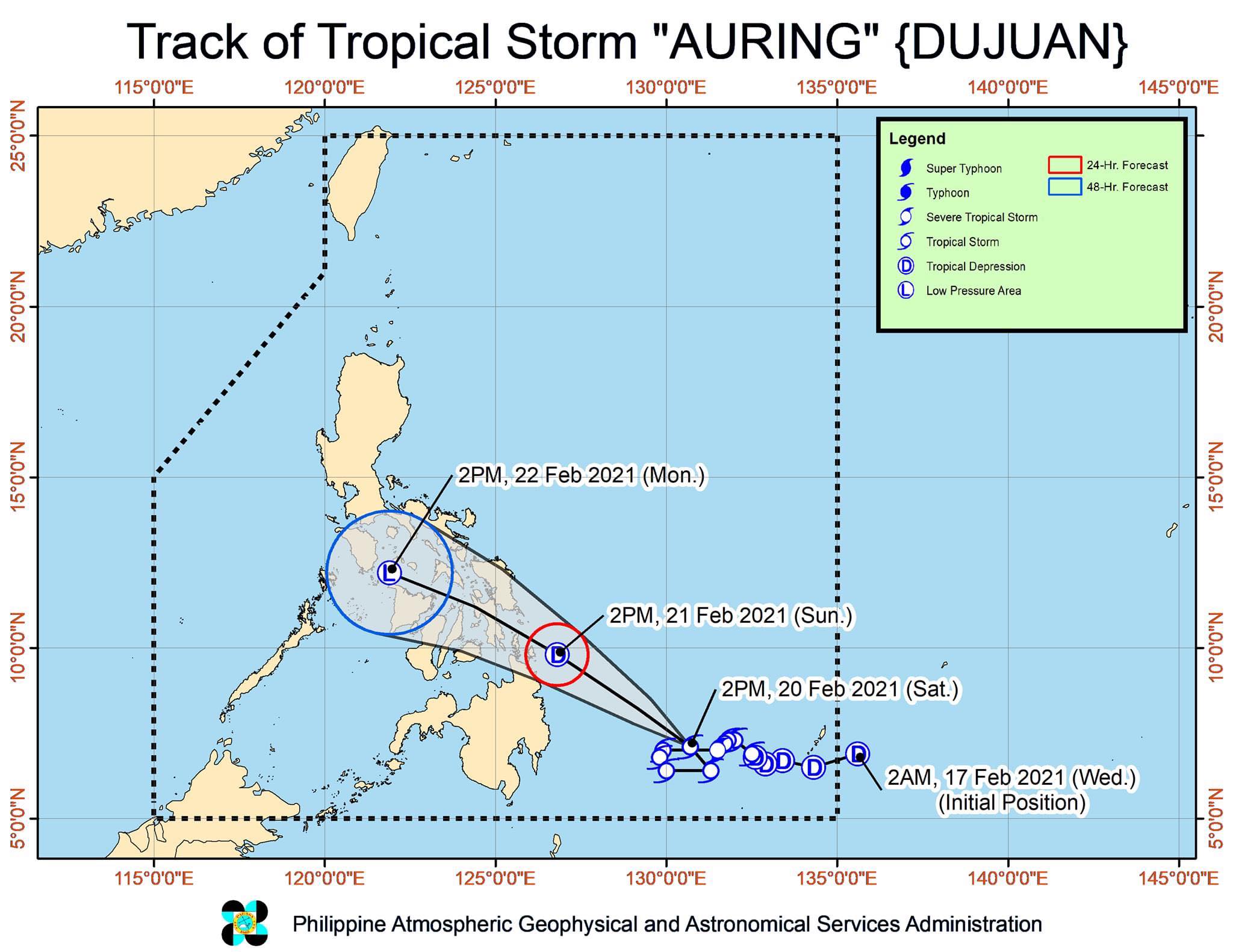 Western Visayas under red alert for Auring - Iloilo Metropolitan Times