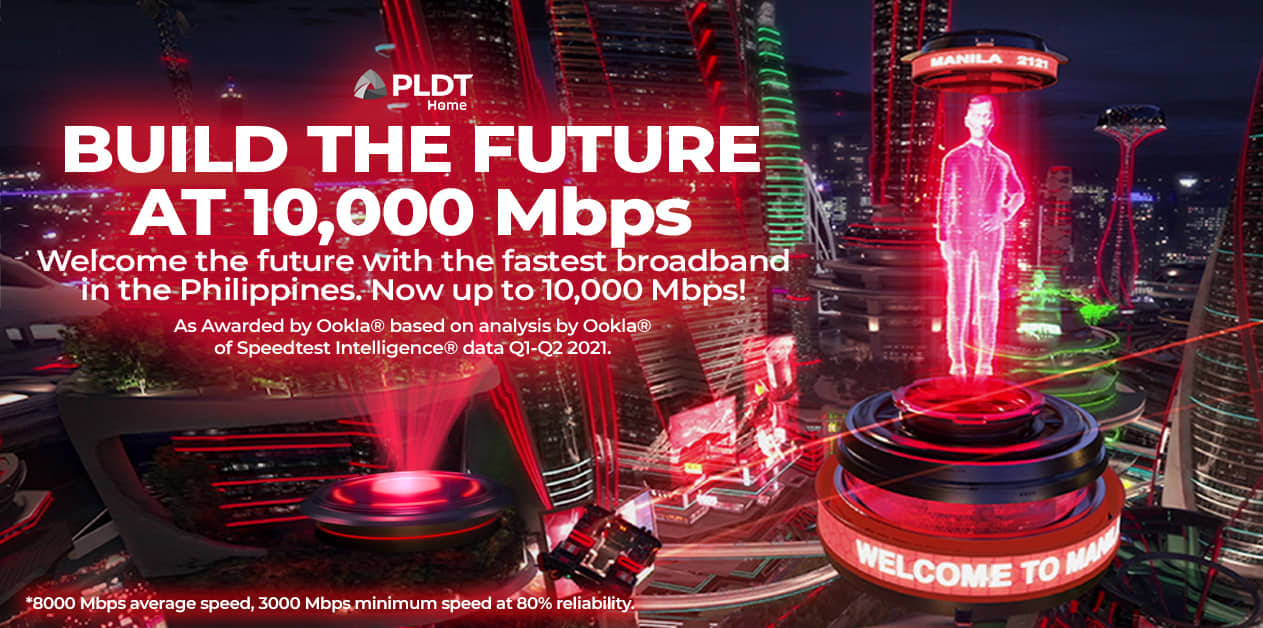 PLDT Home first to launch PH’s fastest, future-ready 10,000 Mbps ...