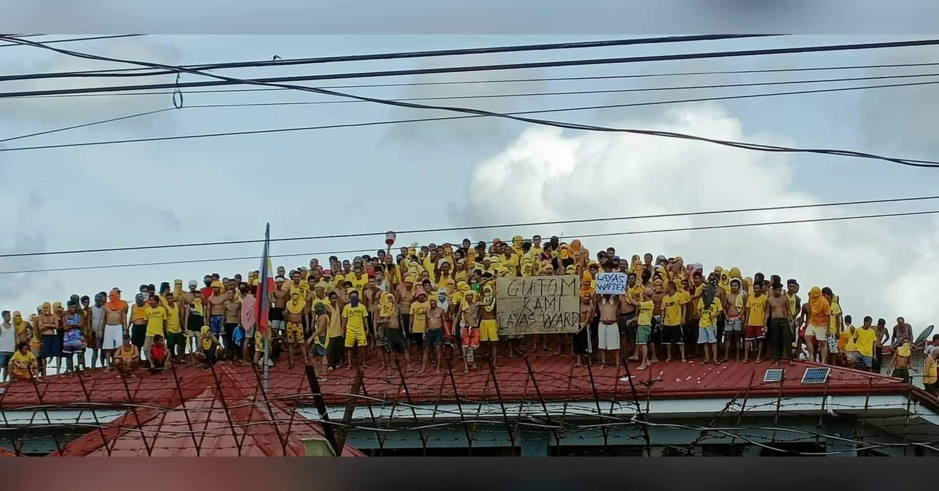 100 Iloilo inmates protest over food, want warden ousted - Iloilo ...