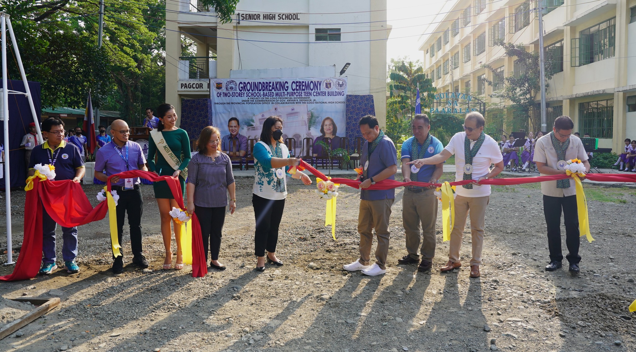 School-based teen center breaks ground in Iloilo - Iloilo Metropolitan ...