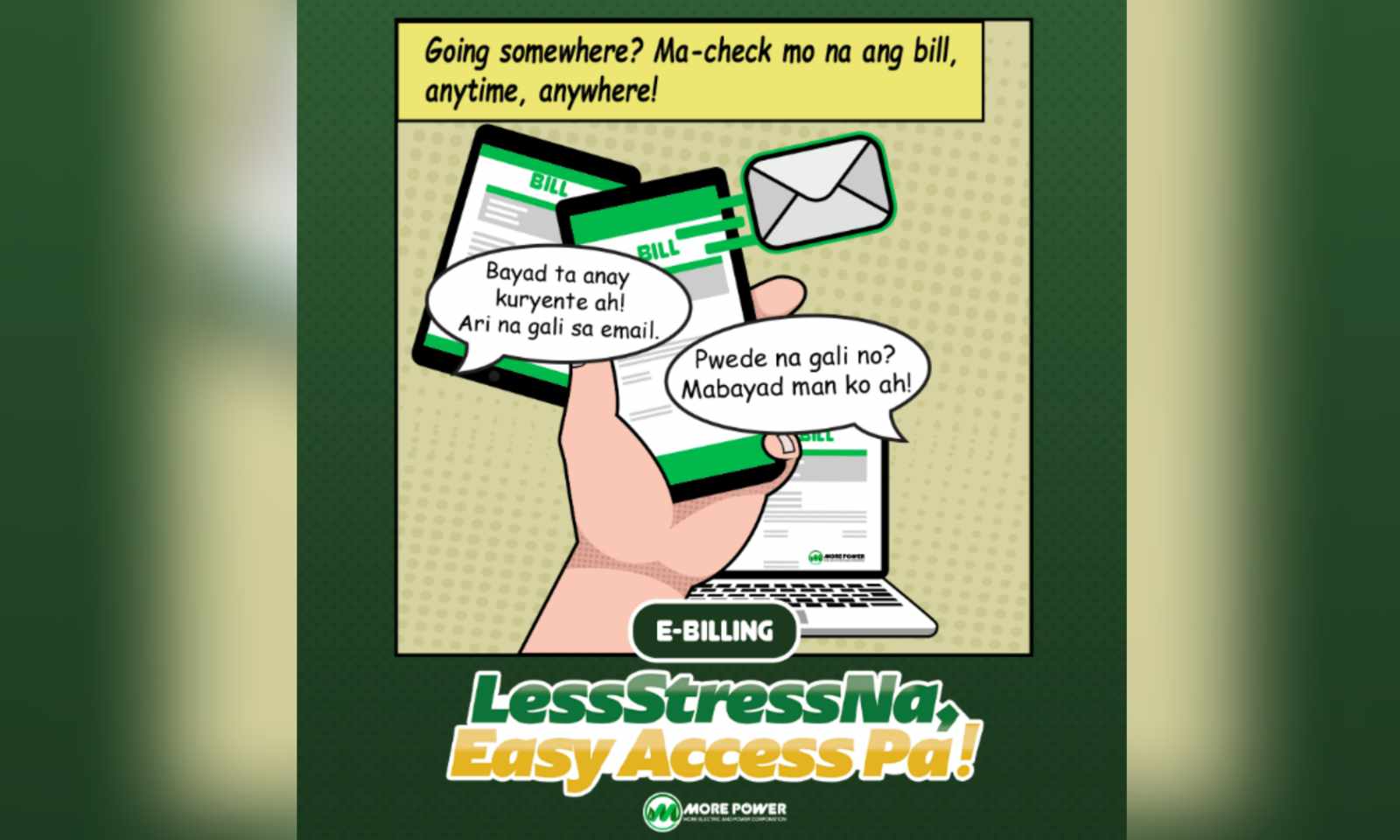 MORE Power unveils enhanced E-Billing program with exciting raffle ...