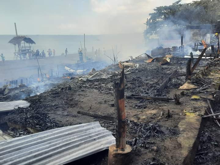 Nearly half a million pesos worth of properties lost in Guimbal resort ...