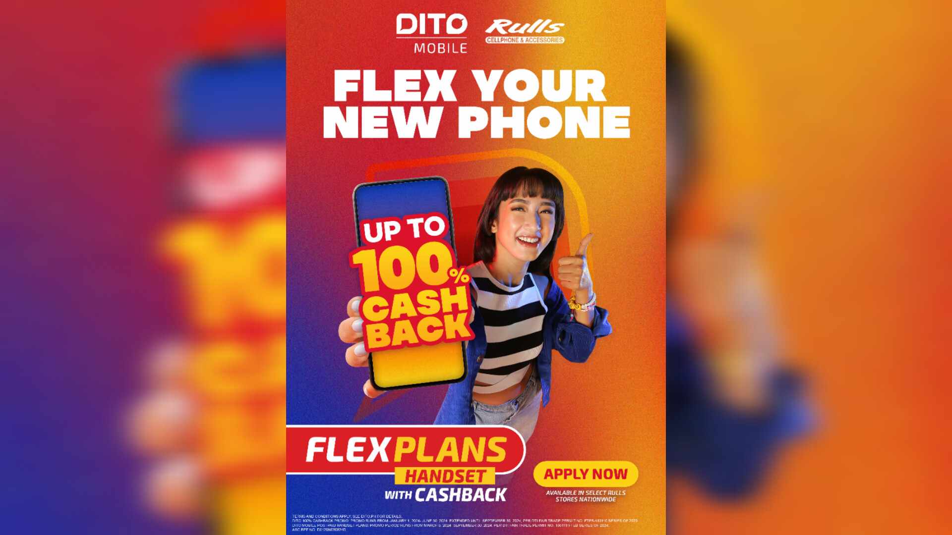Flex Your New Phone and Enjoy up to 100% cashback with DITO FLEXPlans ...