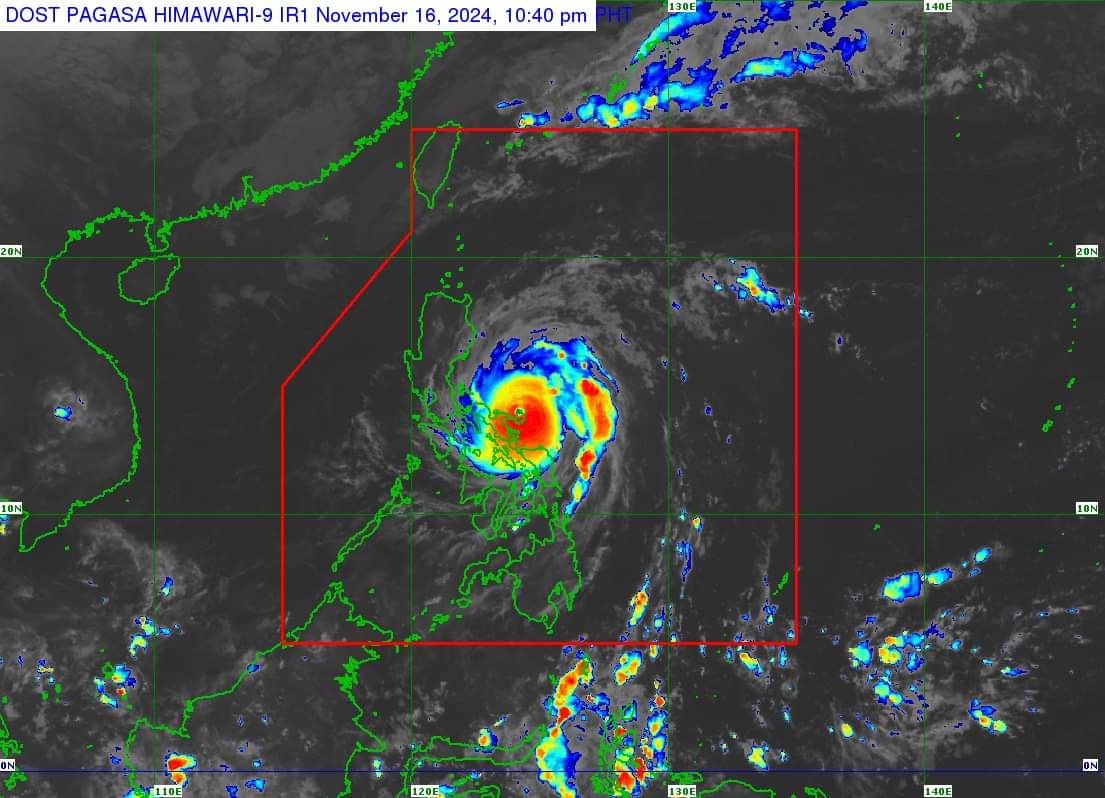 Carles, Iloilo under Signal No 1 due to Super Typhoon Pepito - Iloilo ...