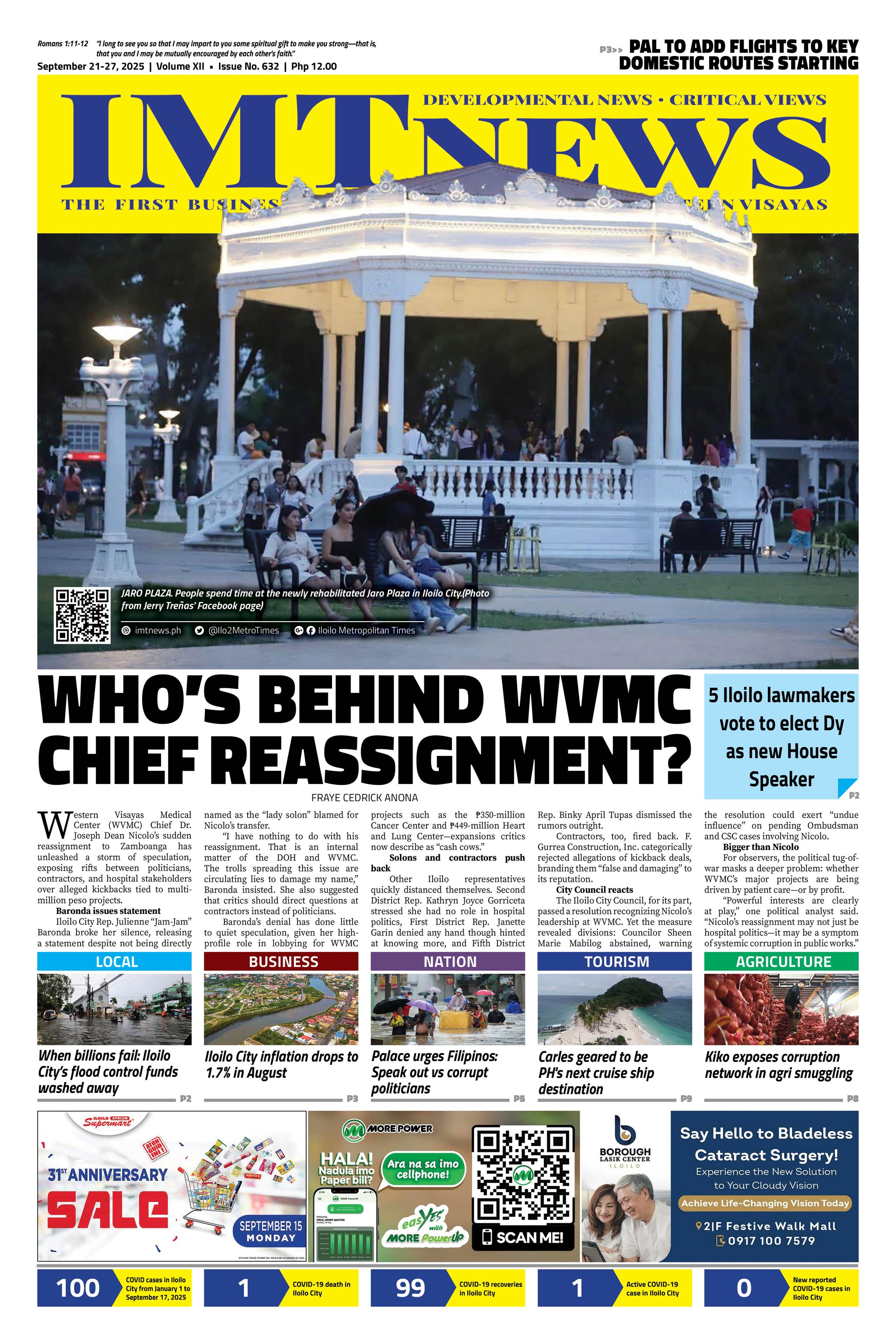 Uswag Ilonggo Rep. Jojo Ang denies receiving flood control kickbacks ...