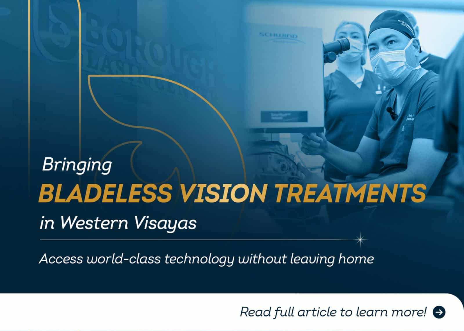 Borough Lasik Center pioneers bladeless cataract, vision correction in ...