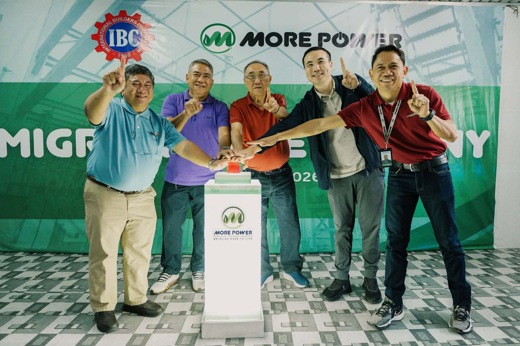 IBC power line in Pavia transferred to MORE Power - Iloilo Metropolitan ...